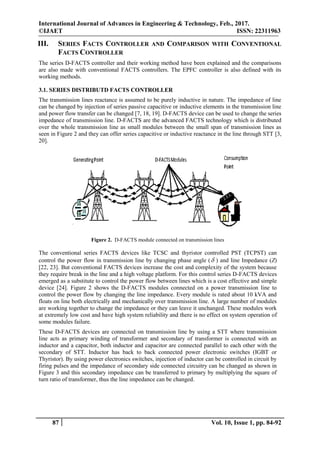 A REVIEW PAPER ON A D-FACTS CONTROLLER: ENHANCED POWER FLOW CONTROLLER ...