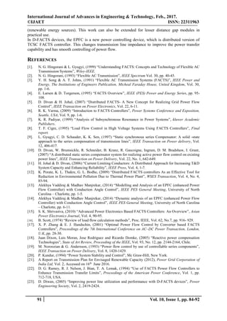 A REVIEW PAPER ON A D-FACTS CONTROLLER: ENHANCED POWER FLOW CONTROLLER | PDF | Computer ...