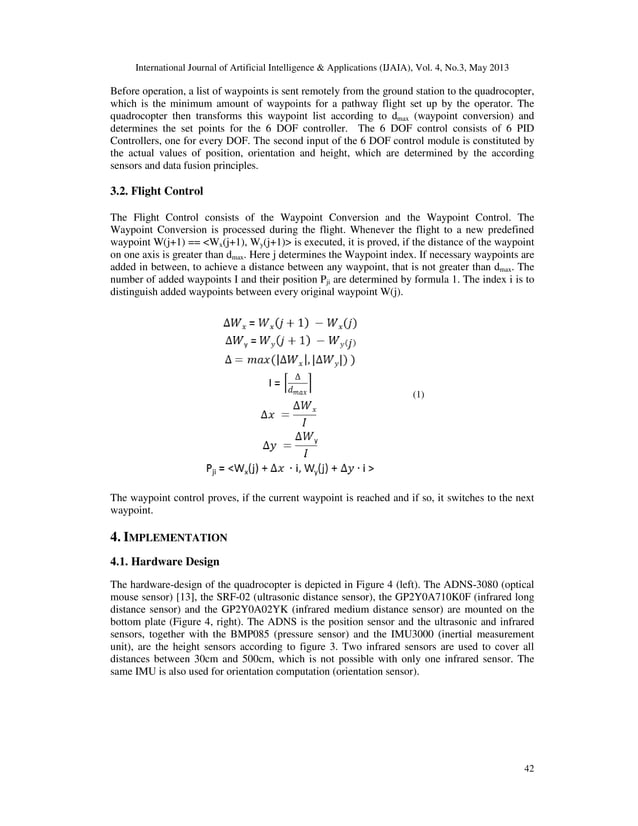 Waypoint Flight Parameter Comparison of an Autonomous Uav | PDF | Computer Peripherals | Computing