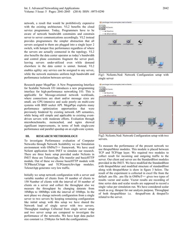 Computer Network Performance evaluation based on Network scalability using OMNeT++ Simulation ...