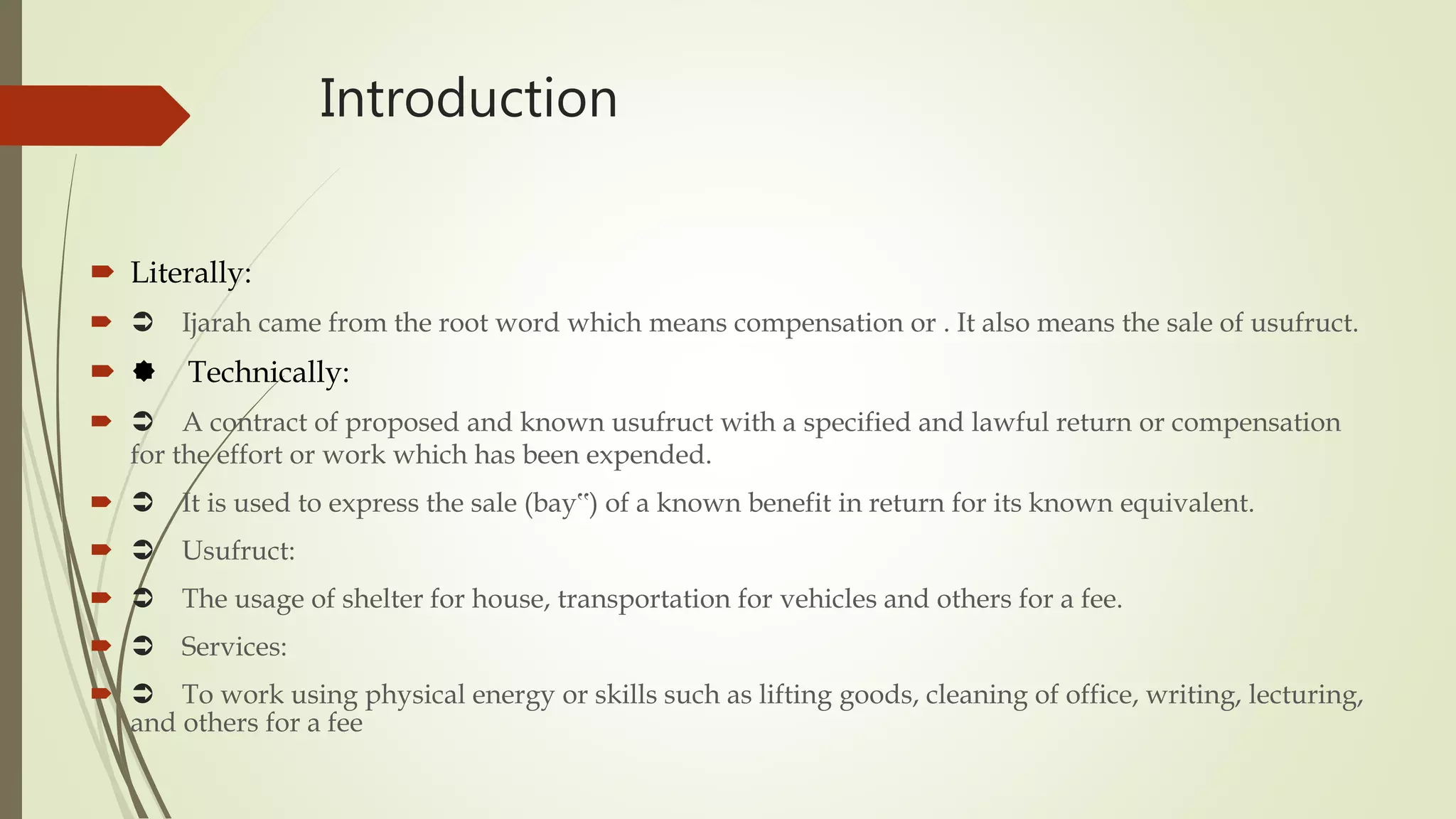 Ijarah | PPTX