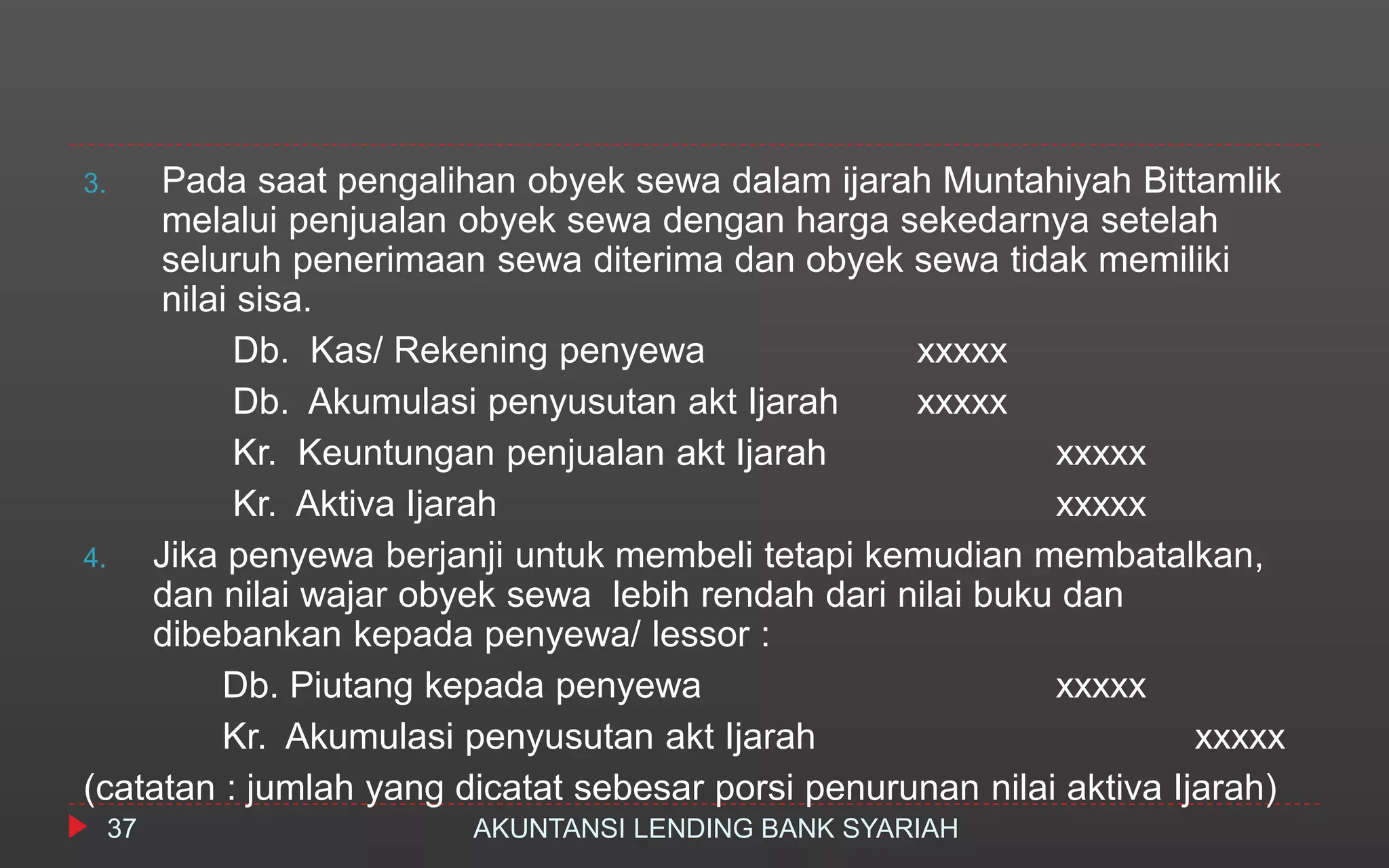 Akuntansi Ijarah pada Bank Syariah | PPTX