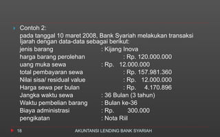 Akuntansi Ijarah pada Bank Syariah | PPTX