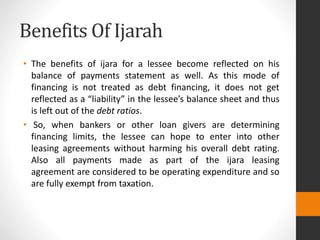 Ijarah | PPTX