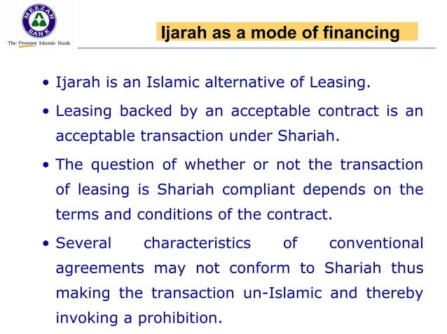 Ijarah mbl | PPT