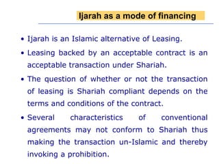 Ijarah INTRODUCTION | PPTX