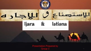 Ijara & istisna | PPT