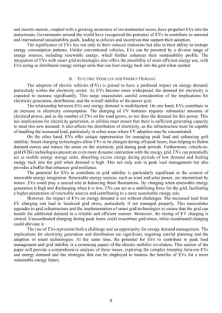 The Impact of Electric Vehicles on Energy Demand and Sustainability | PDF