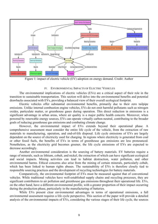 The Impact of Electric Vehicles on Energy Demand and Sustainability | PDF