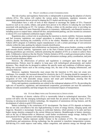 The Impact of Electric Vehicles on Energy Demand and Sustainability | PDF