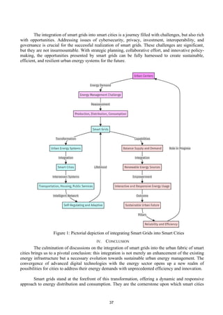 Sustainable Urban Energy: Integrating Smart Grids into Smart Cities | PDF