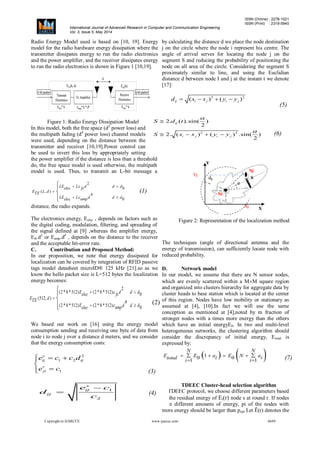 Energy Efficient Enhancement of TDEEC Wireless Sensors Network Protocol Based on Passive RFID ...