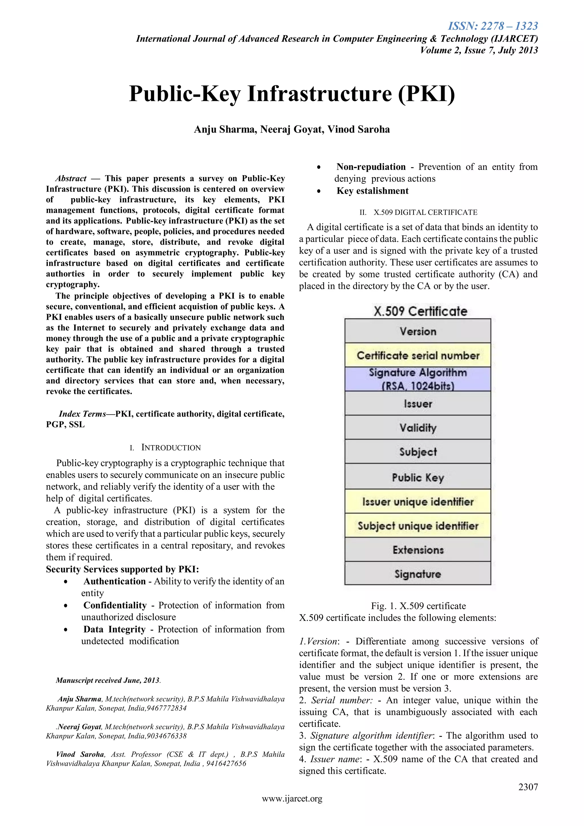 Ijarcet vol-2-issue-7-2307-2310 | PDF