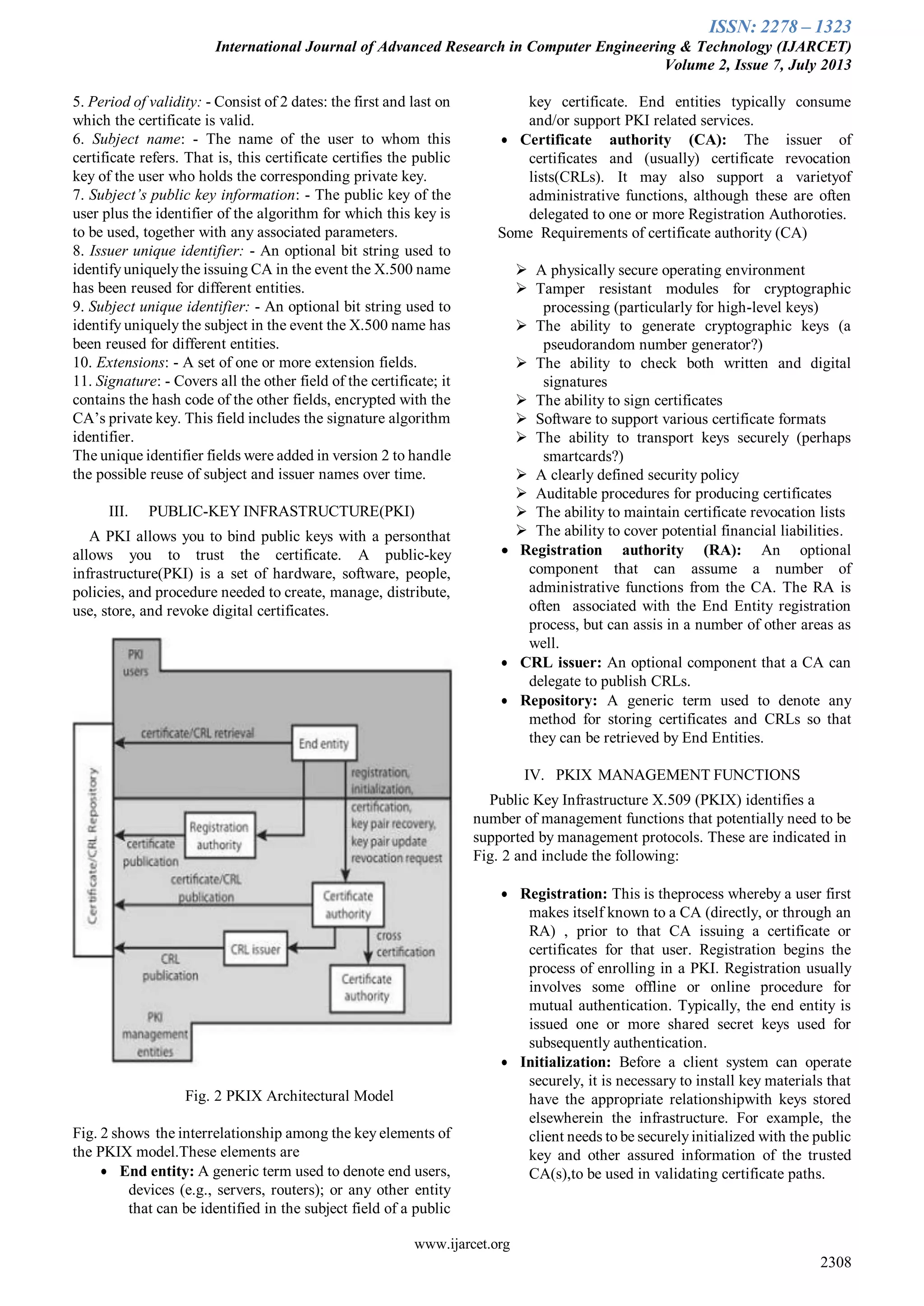 Ijarcet vol-2-issue-7-2307-2310 | PDF | Information and Network Security | Computing