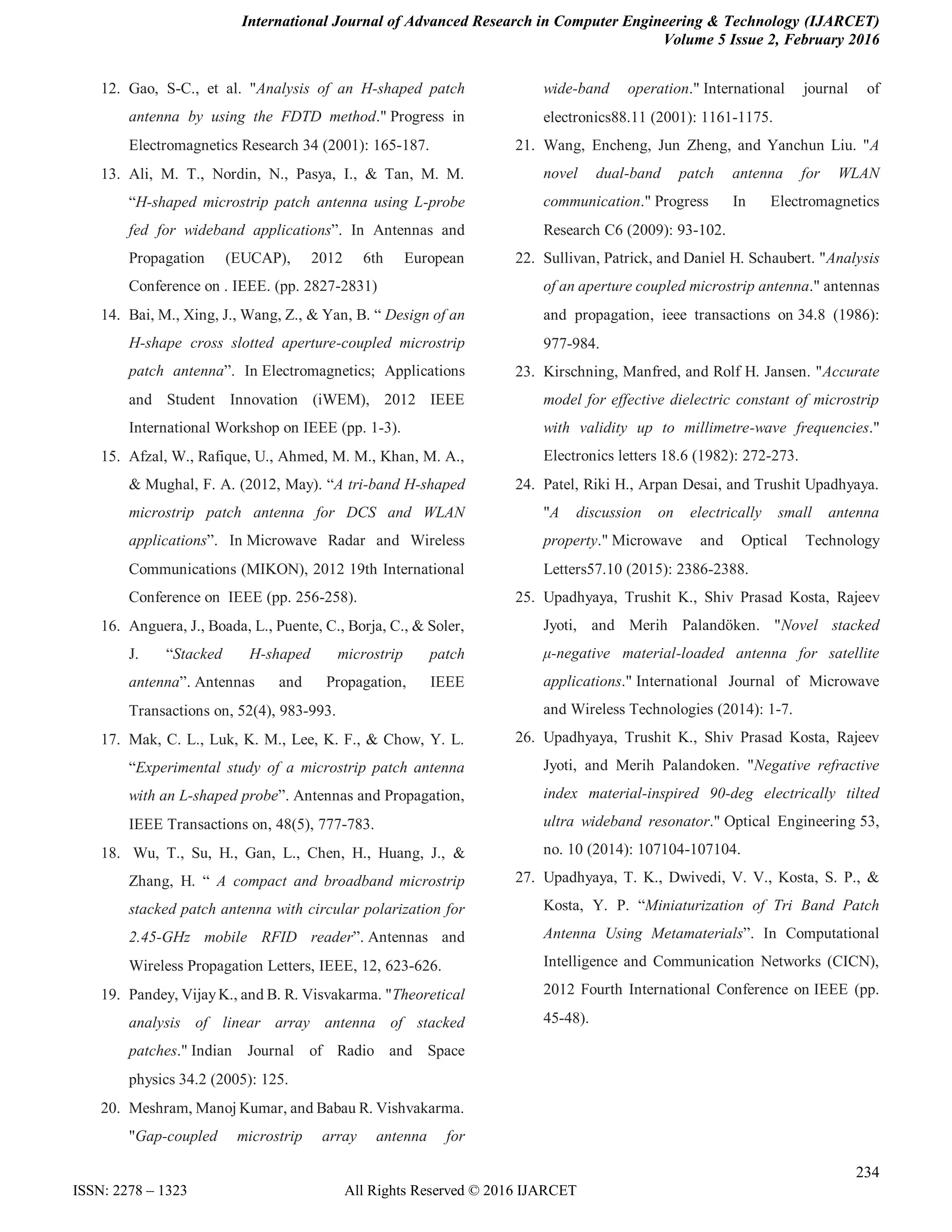 Electrically small antennas: The art of miniaturization | PDF