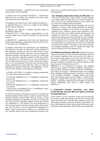 Data Mining in the World of BIG Data-A Survey | PDF