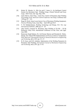DESIGN, SIMULATION, IMPLEMENTATION AND CONTROL OF PLC BASED INTEGRAL CYCLE CONTROLLER FOR ...