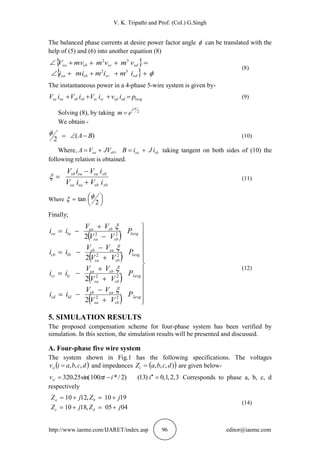 LOAD BALANCING AND POWER FACTOR CORRECTION FOR MULTIPHASE POWER | PDF