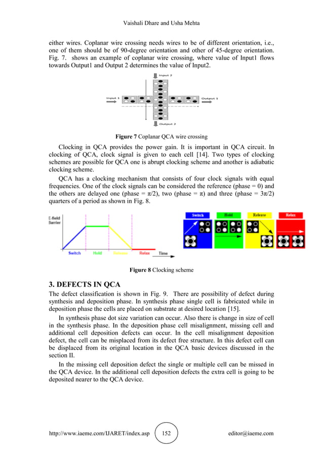 Defect Analysis Of Quantum Dot Cellular Automata Combinational Circuit Using Hdlq Pdf