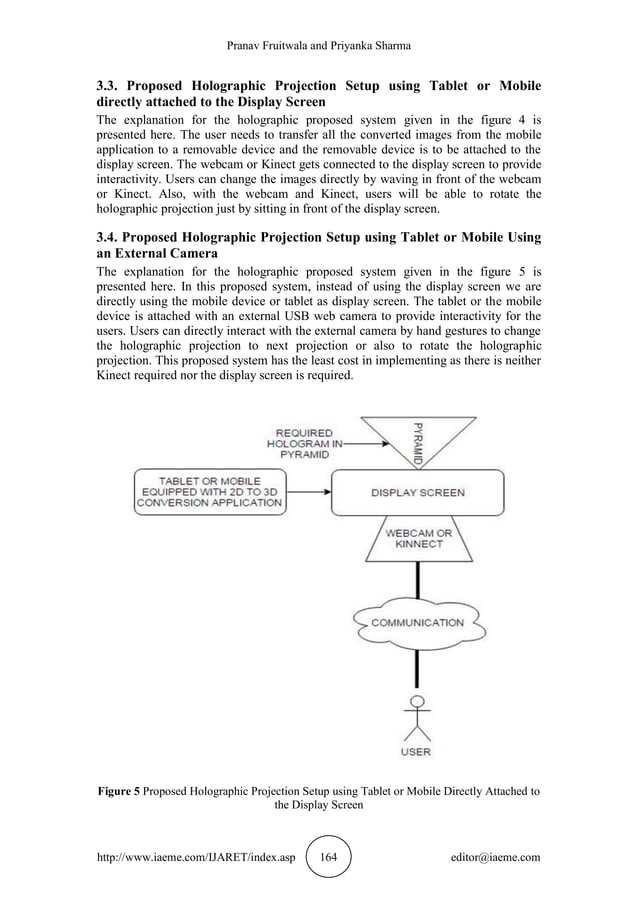 PROPOSED SYSTEM FOR MID-AIR HOLOGRAPHY PROJECTION USING CONVERSION OF ...