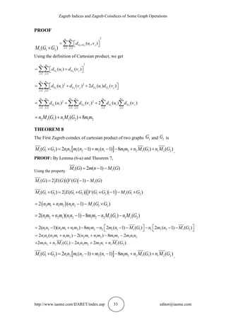 ZAGREB INDICES AND ZAGREB COINDICES OF SOME GRAPH OPERATIONS | PDF