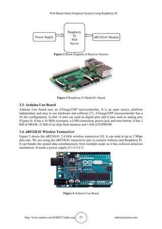 WEB BASED SMART IRRIGATION SYSTEM USING RASPBERRY PI | PDF