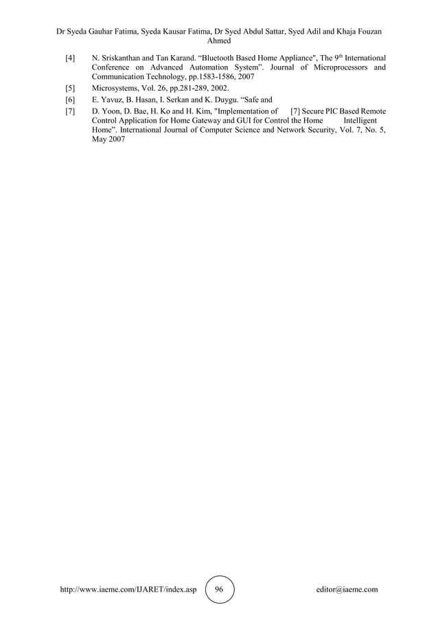 HOME AUTOMATION USING ZIGBEE TECHNOLOGY AND IOT | PDF