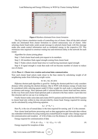 LOAD BALANCING AND ENERGY EFFICIENCY IN WSN BY CLUSTER JOINING METHOD | PDF