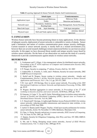 SECURITY CONCERNS IN WIRELESS SENSOR NETWORKS | PDF