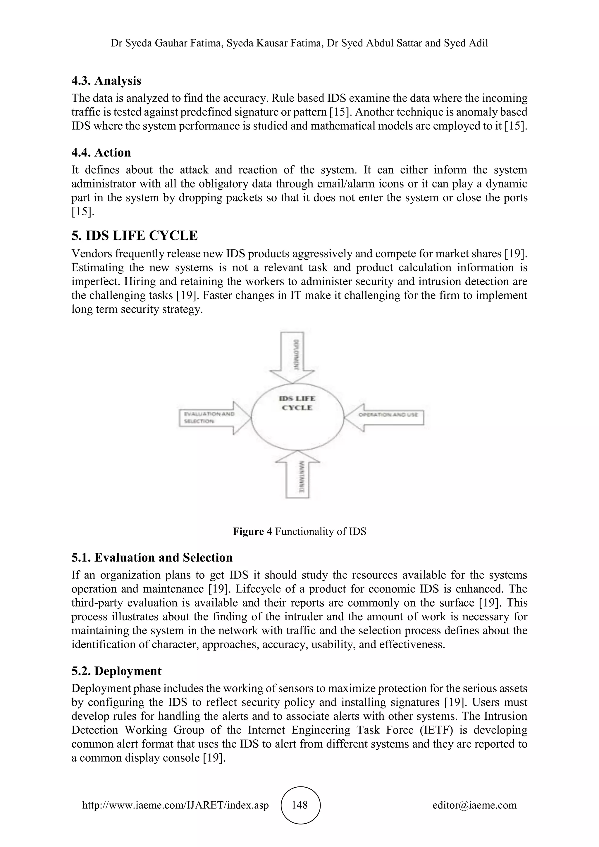 A STUDY ON INTRUSION DETECTION | PDF | Computing | Technology & Computing
