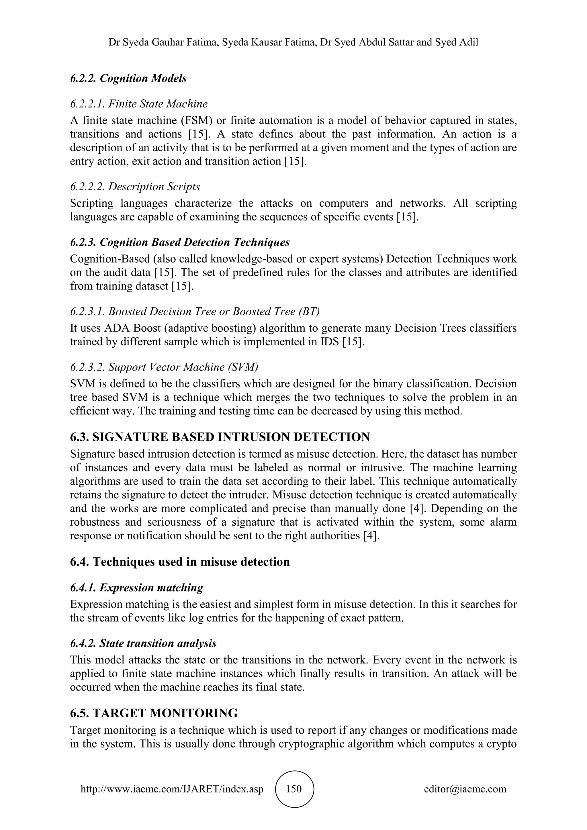 A STUDY ON INTRUSION DETECTION | PDF | Computing | Technology & Computing