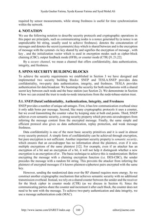 A SECURITY PROTOCOL FOR WIRELESS SENSOR NETWORKS | PDF