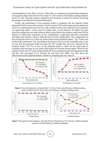 TRUST MODEL WITH DEFENSE SCHEME IN MANETS | PDF | Computer Networking | Computing