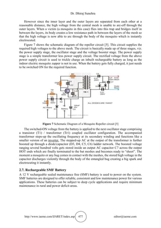 SOLAR ENERGY DRIVEN MOSQUITO REPELLER SYSTEM USING ARDUINO UNO | PDF