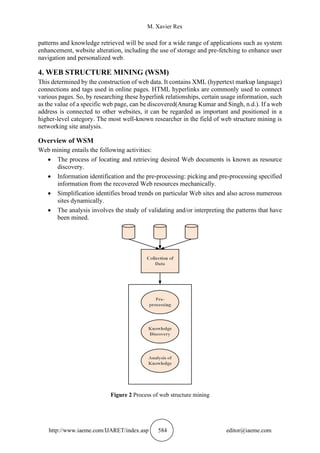 ANALYTICAL IMPLEMENTATION OF WEB STRUCTURE MINING USING DATA ANALYSIS IN ONLINE BOOKING DOMAIN | PDF