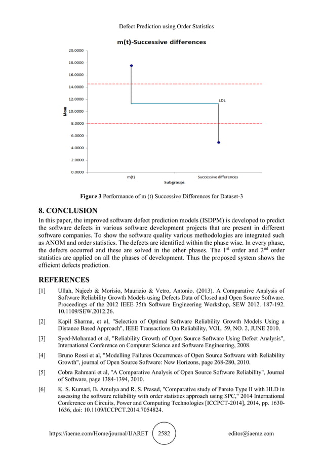 DEFECT PREDICTION USING ORDER STATISTICS | PDF