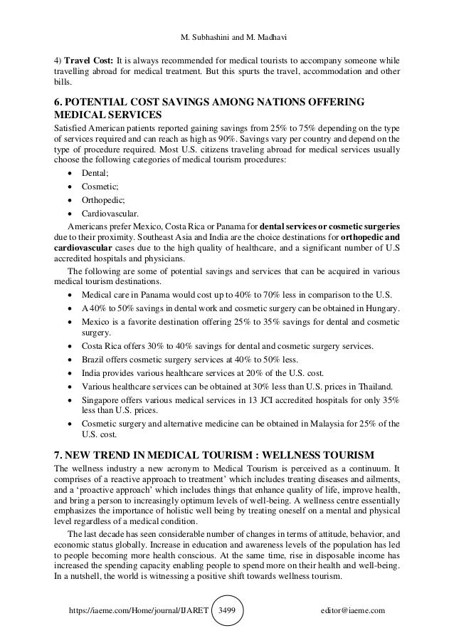 MEDICAL TOURISM IN INDIA | PDF