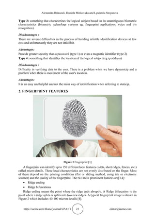 SECURITY OF CLOUD COMPUTING THROUGH BIOMETRIC FEATURES | PDF