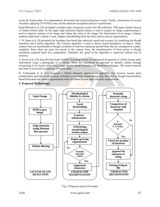 Automatic License Plate Recognition Using Optical Character Recognition Based on Image | PDF ...