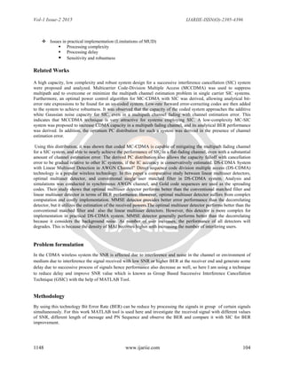 ANALYSIS OF ROBUST MILTIUSER DETECTION TECHNIQUE FOR COMMUNICATION ...