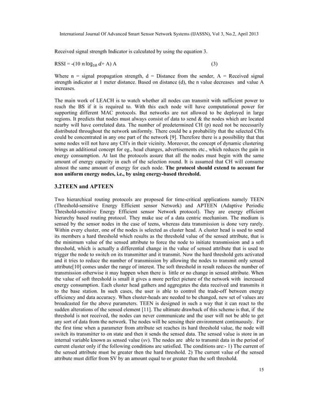 EFFICIENT HIERARCHICAL ROUTING PROTOCOL IN SENSOR NETWORKS | PDF