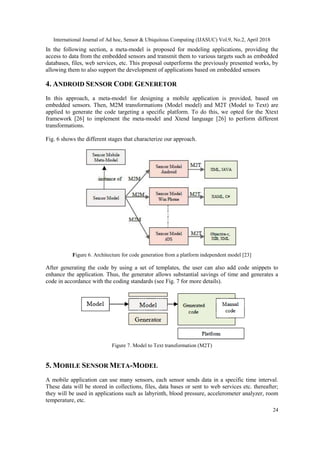 MOBILE PHONE SENSORS META-MODEL | PDF