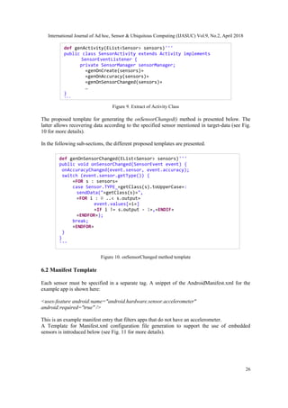 MOBILE PHONE SENSORS META-MODEL | PDF