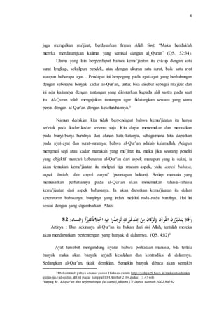 makalah Ijazul al quran | DOCX