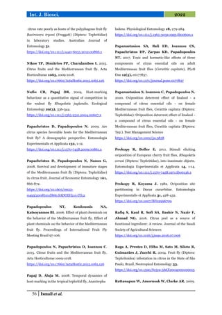 Ovipositional Preference and Performance of Oriental Fruit Fly ...