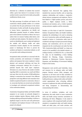Construction health and safety model towards adoption | IJB 2022 | PDF