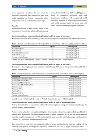 Construction health and safety model towards adoption | IJB 2022 | PDF