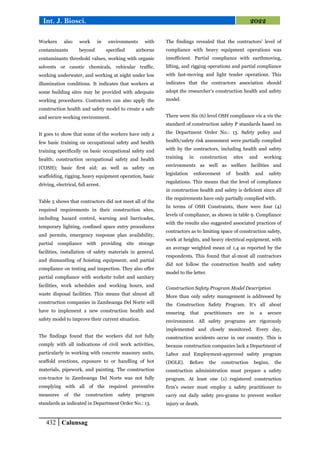Construction health and safety model towards adoption | IJB 2022 | PDF