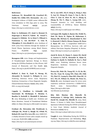 Evaluation of the quality of SARS COV 2 positive nasopharyngeal samples ...