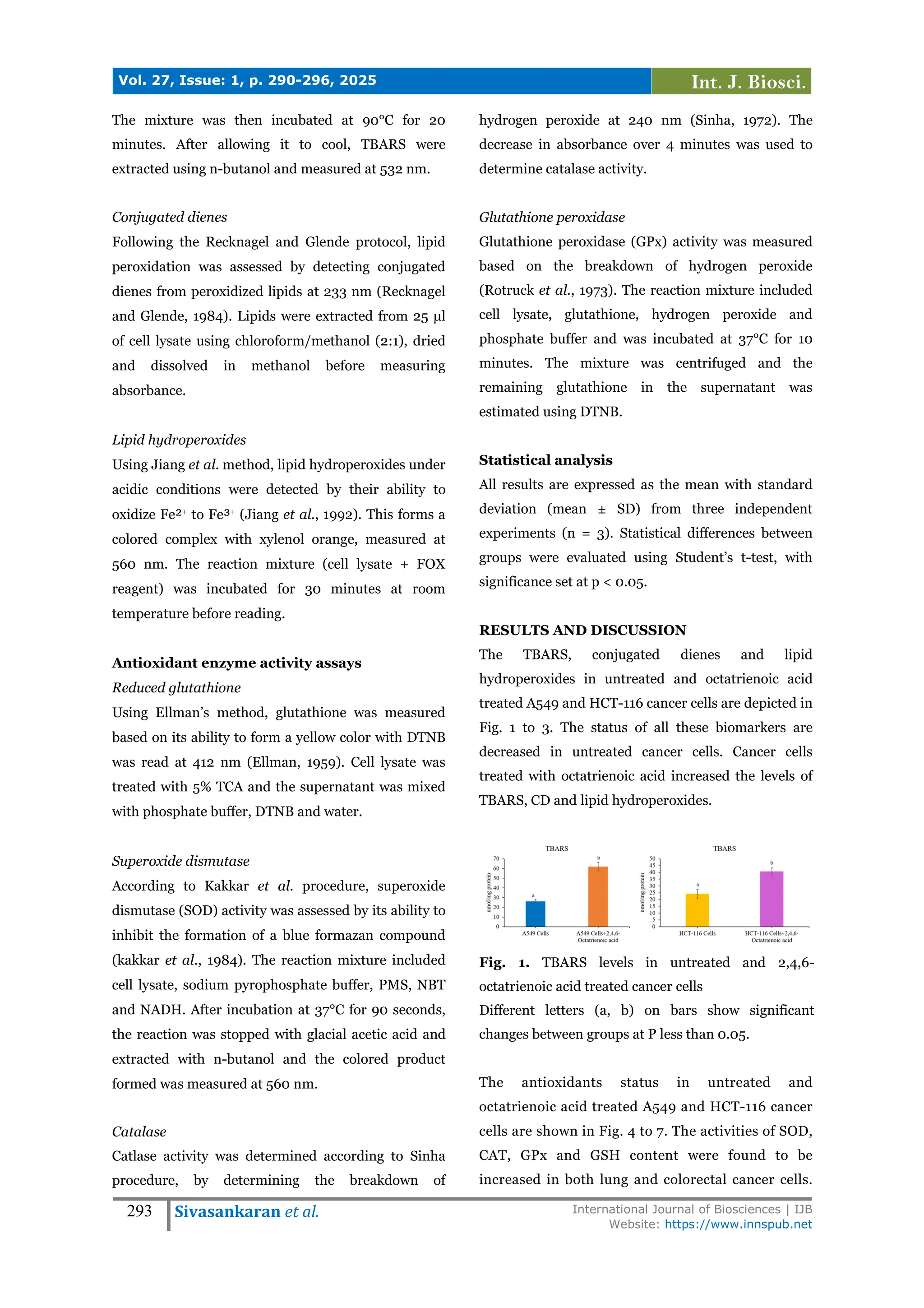 Lipid peroxidation and antioxidant status in 2,4,6-octatrienoic acid ...